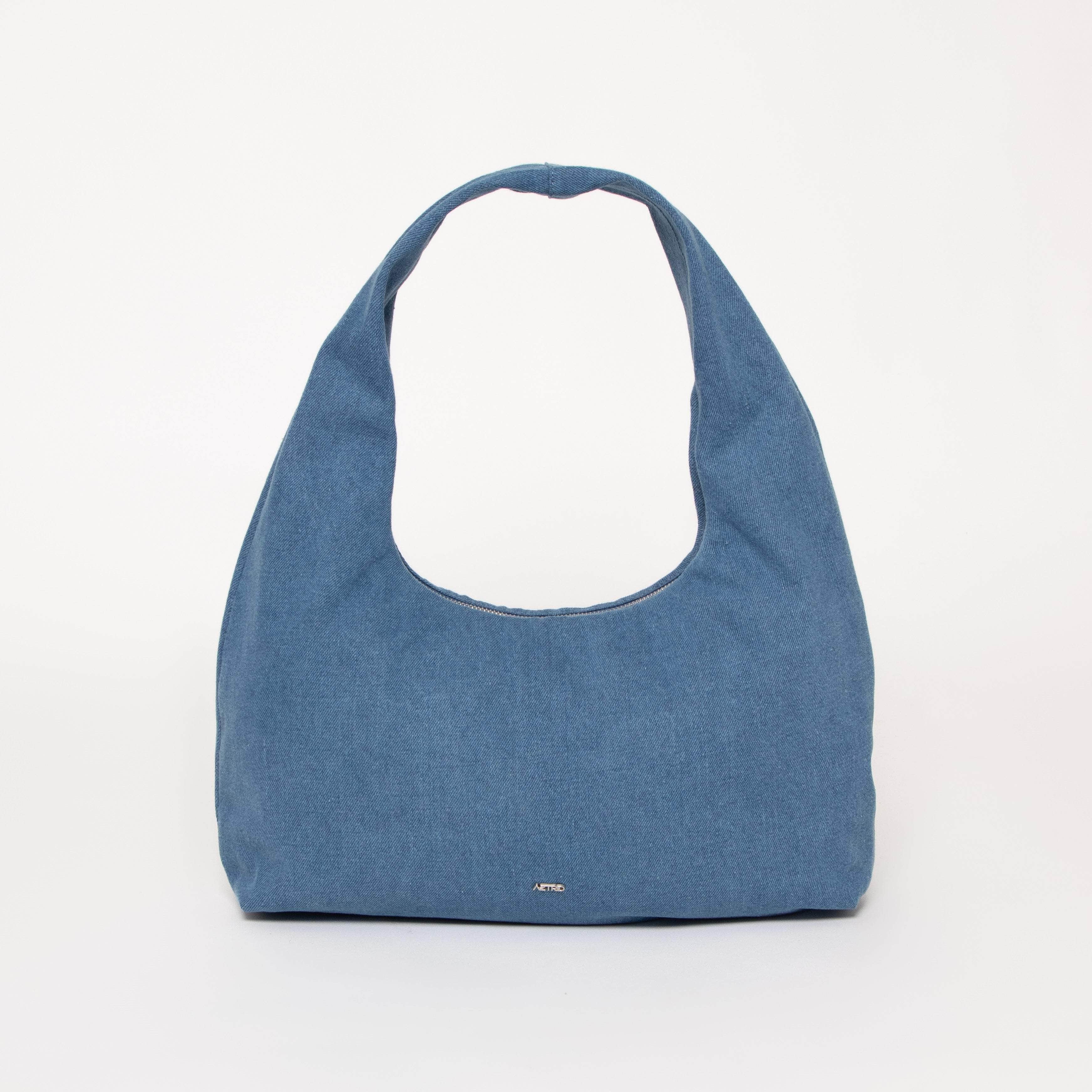 Large Denim Hobo Bag – Aztrid